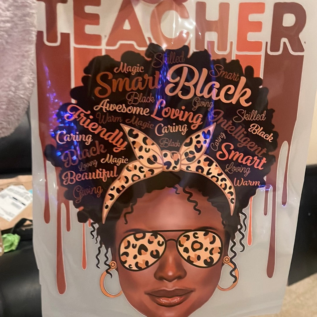 Teacher Drip DTF Transfer – Kolorful Krafting